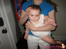 My Torticollis Baby: Football Carry Stretch for Right Torticollis