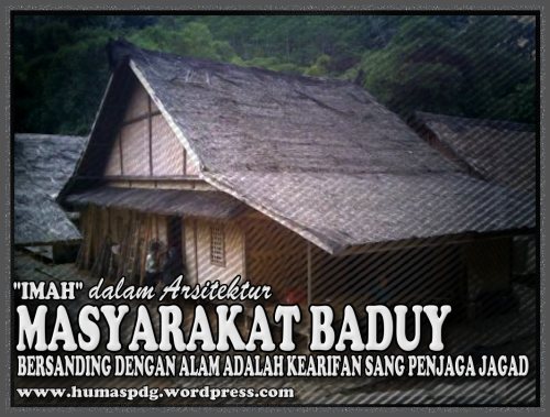 Mengenal Arsitektur Rumah Adat Baduy | Mengenal Budaya di Indonesia