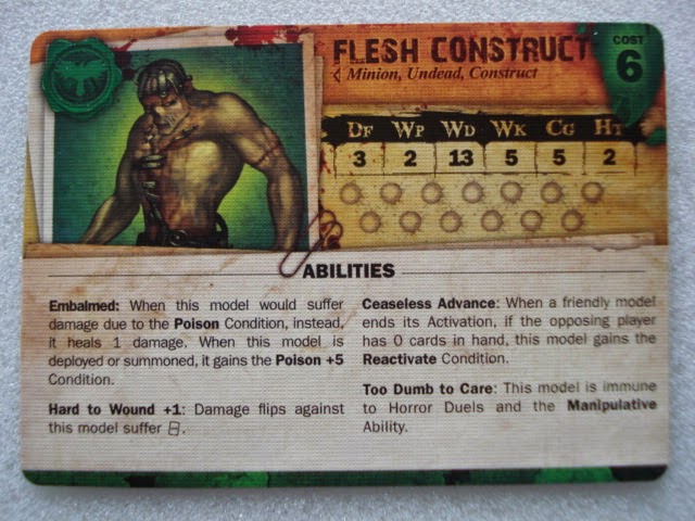 GMorts Chaotica: Unboxing Malifaux - Flesh Construct 2
