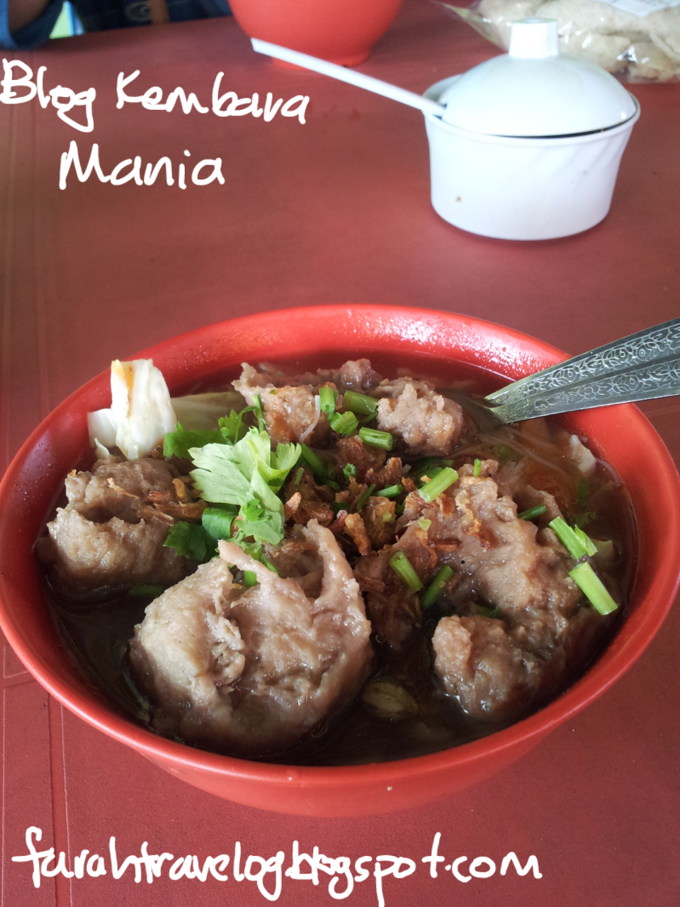 Blog Kembara Mania: Street Food: Bakso Idaman, Pontian, Johor