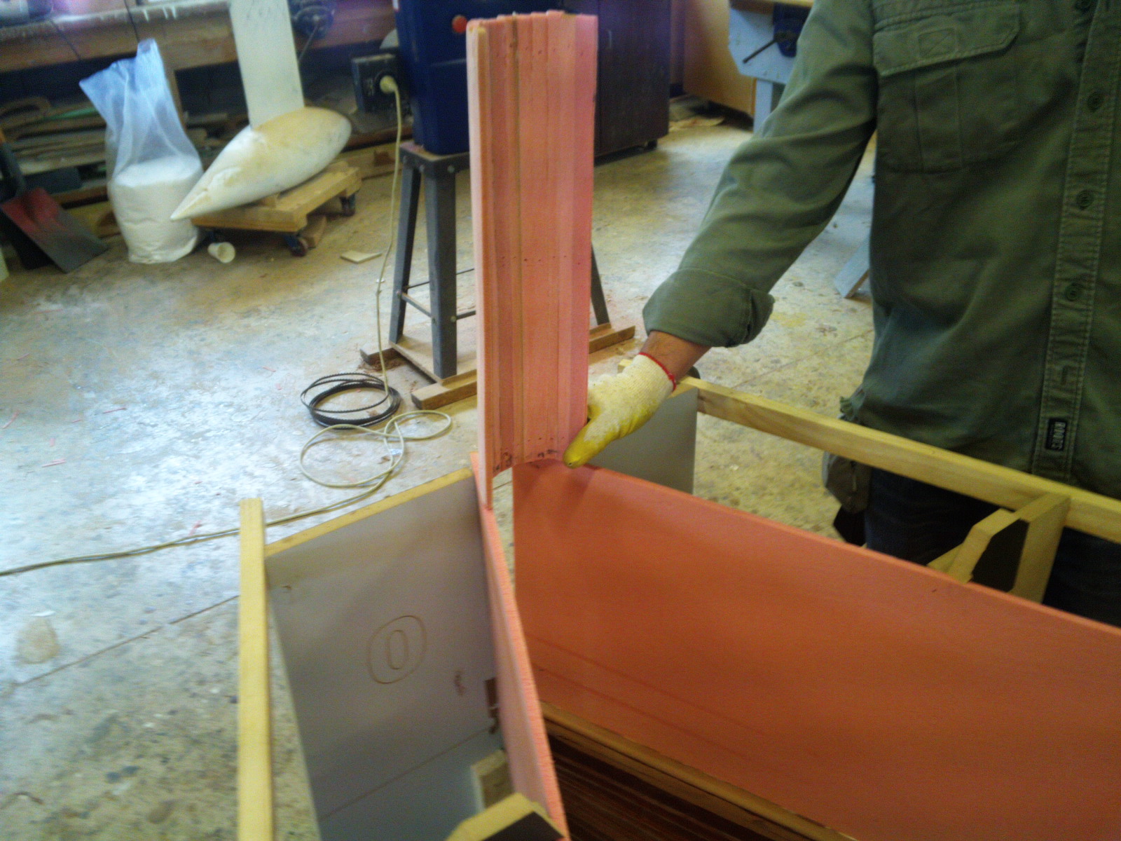 BenJames: Strip Planking and Hull construction