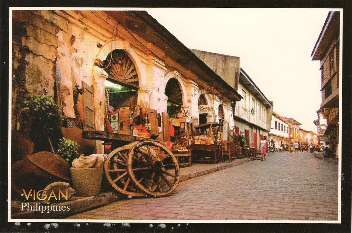 MY UNESCO WHS POSTCARDS COLLECTION: PHILIPPINES - Historic Town of Vigan