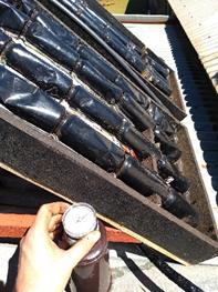 Calefón Solar "Materiales Reutilizados": Calefón solar Casero