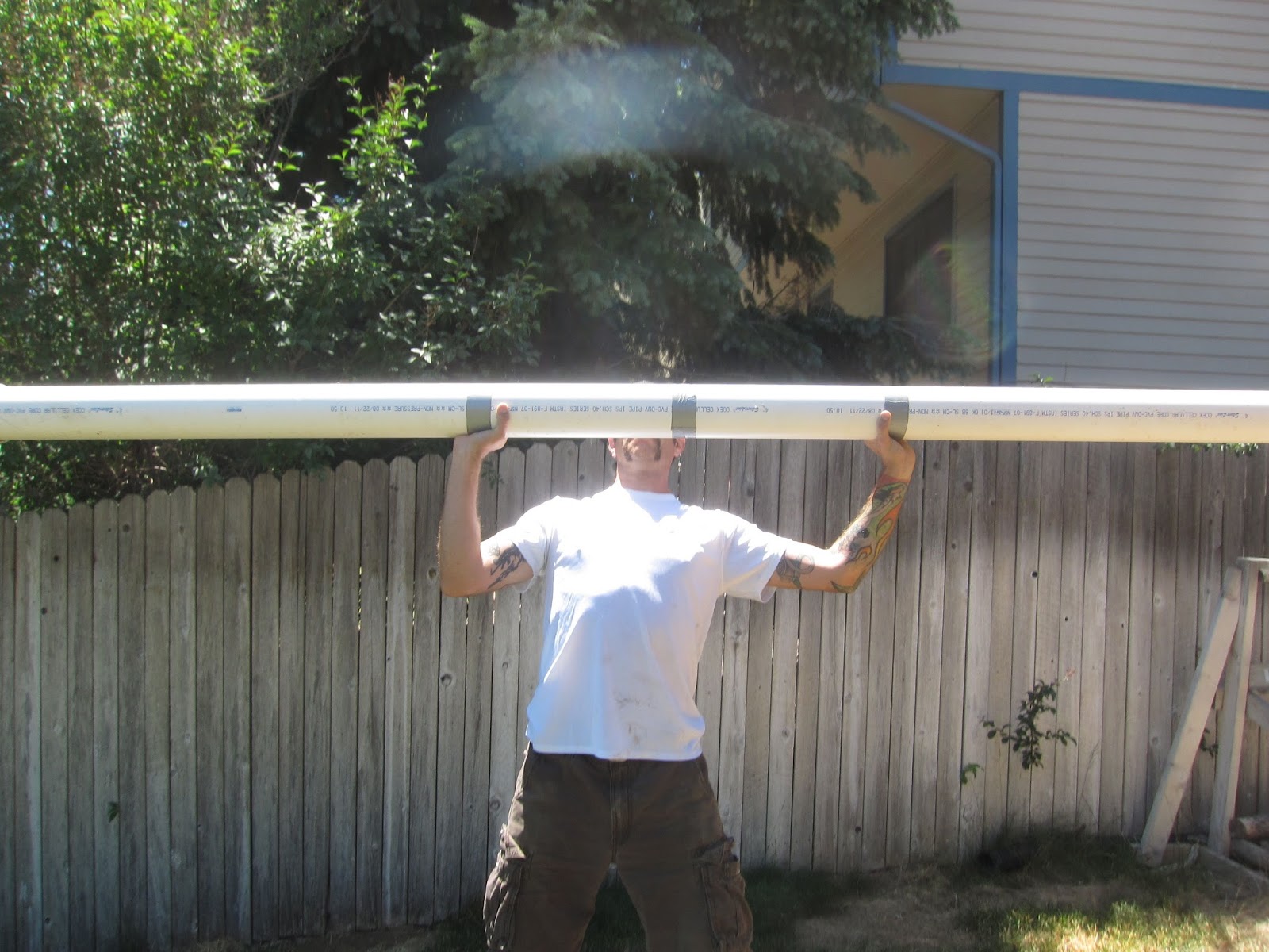 Big Obstacles: DIY - Spartan Slosh Pipe and lifting technique