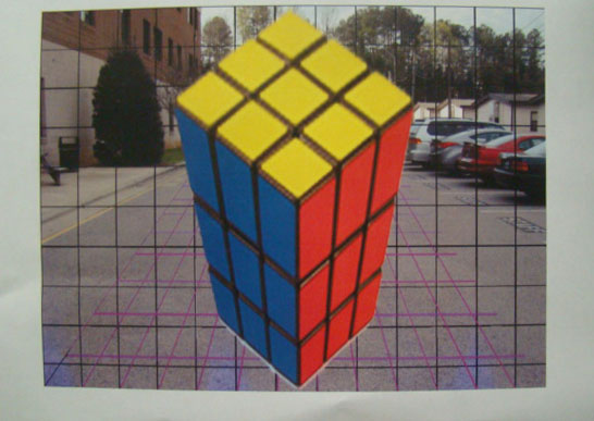 Art of Apex High School: Anamorphosis