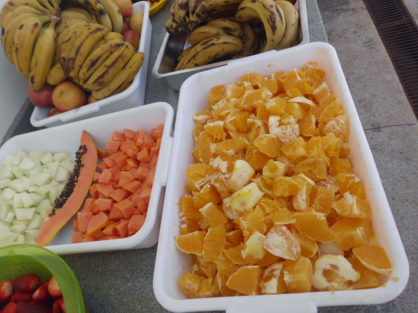 CEMEI MENINO JESUS: Piquenique de Frutas