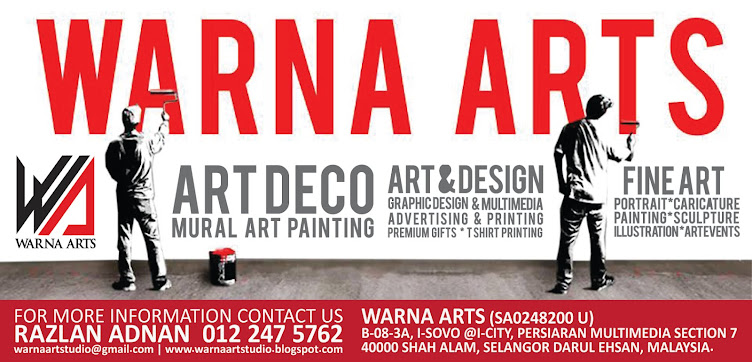 WARNA ARTS: MURAL TASKA ANAKKU COMEL