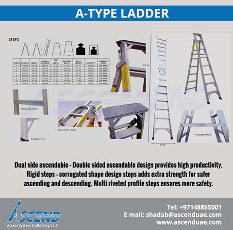 Welcome to Ascend Access System Scaffolding L.L.C: A Type Ladders are ...