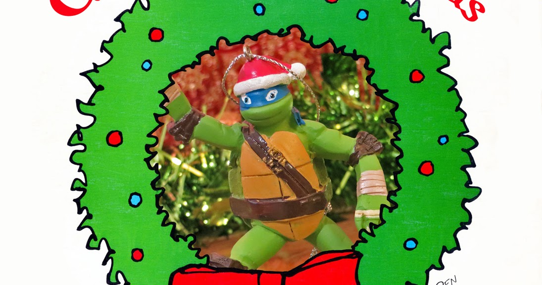 The Sewer Den: Cowabunga Christmas: Day 6 (Santa Ornaments)