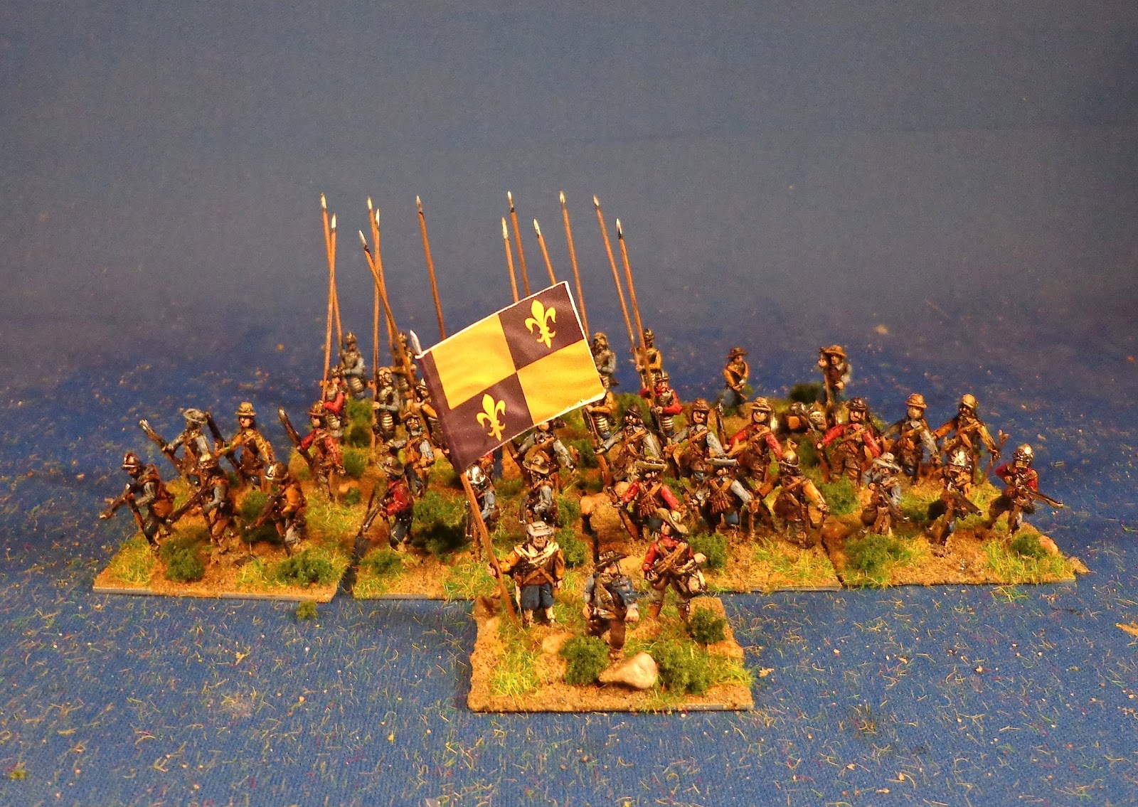 Bob's Miniature Wargaming Blog: 15mm German Mercenaries