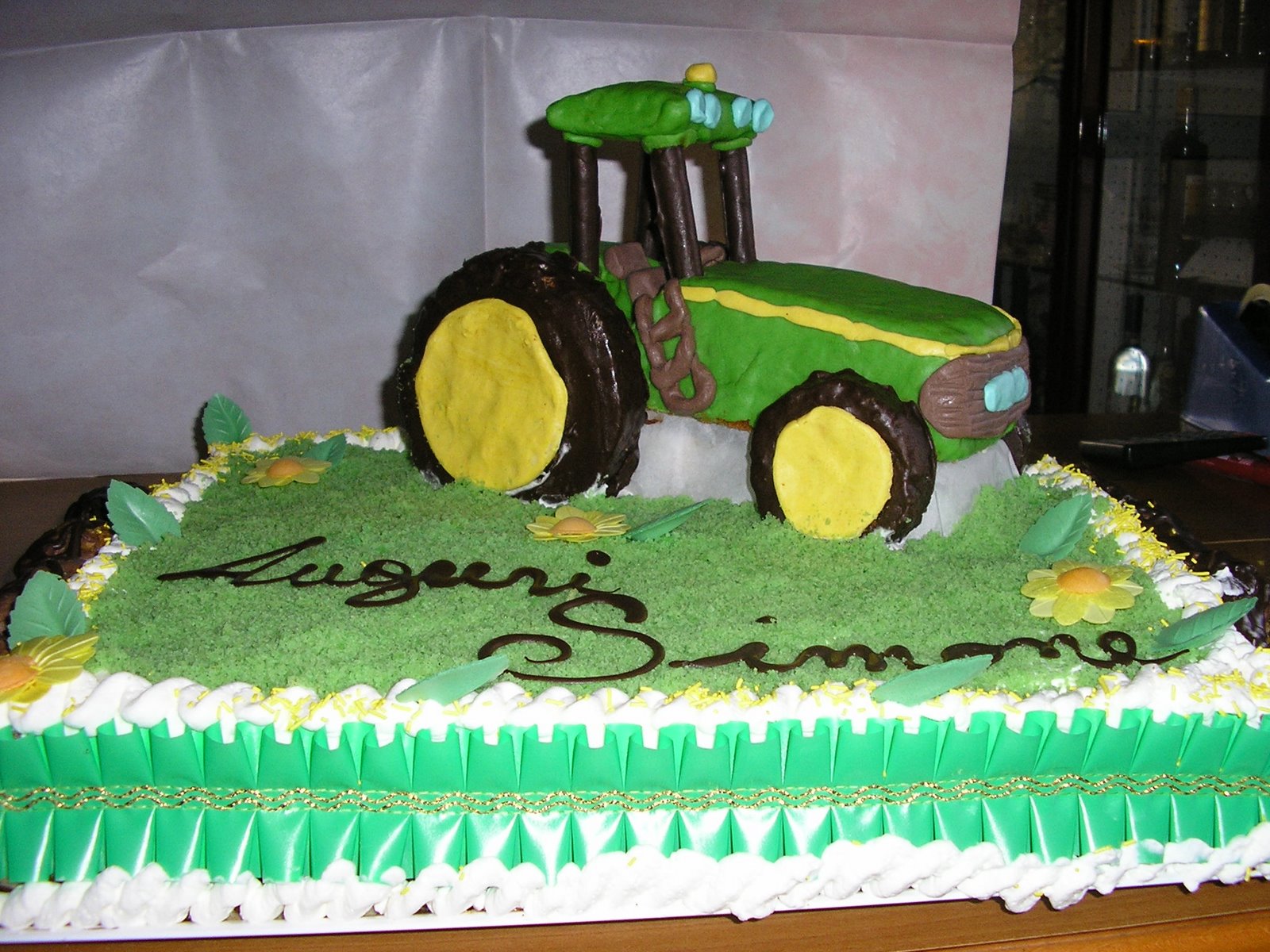 Le Torte: TORTA TRATTORE JOHN DEERE