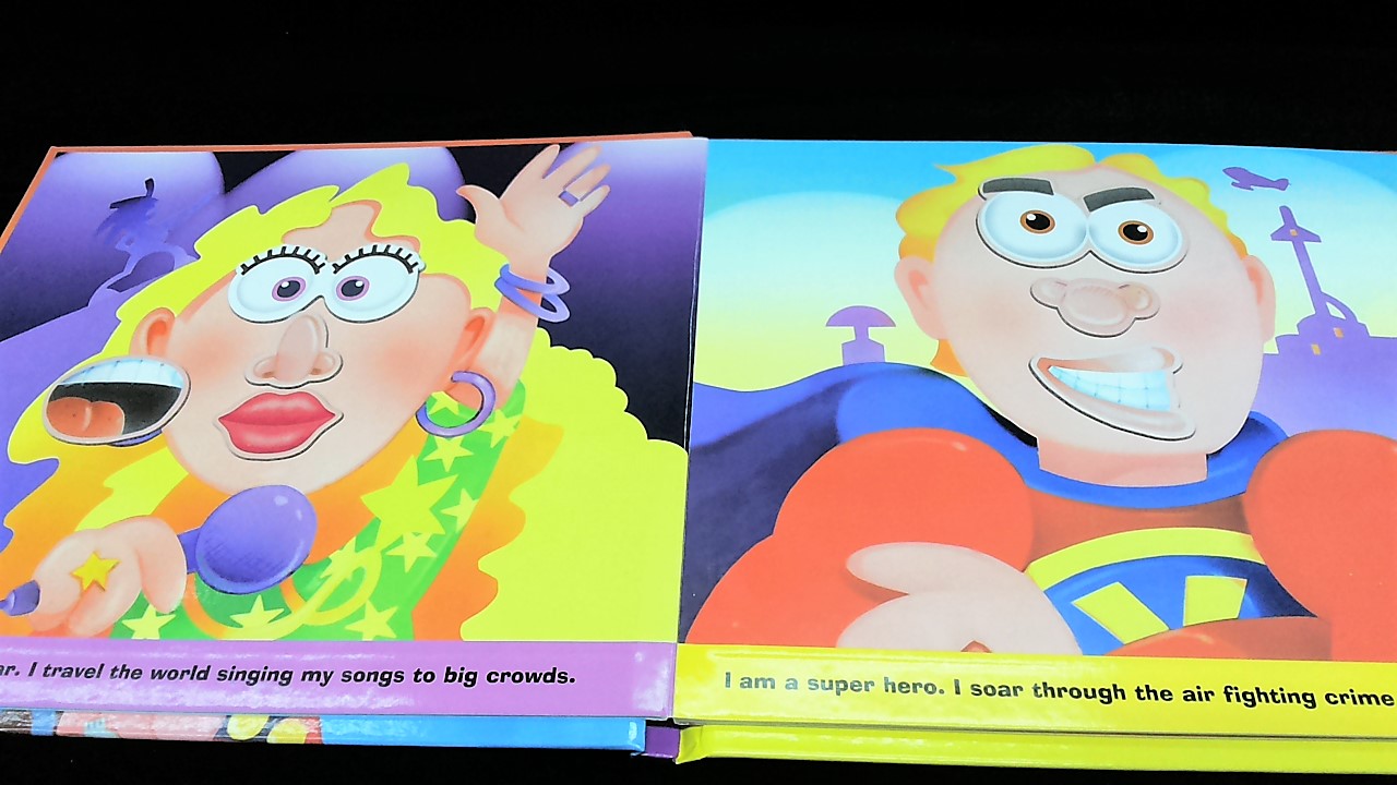 Kid Books Blog: 236.Magnetic Funny Faces / Magnetic Silly Faces