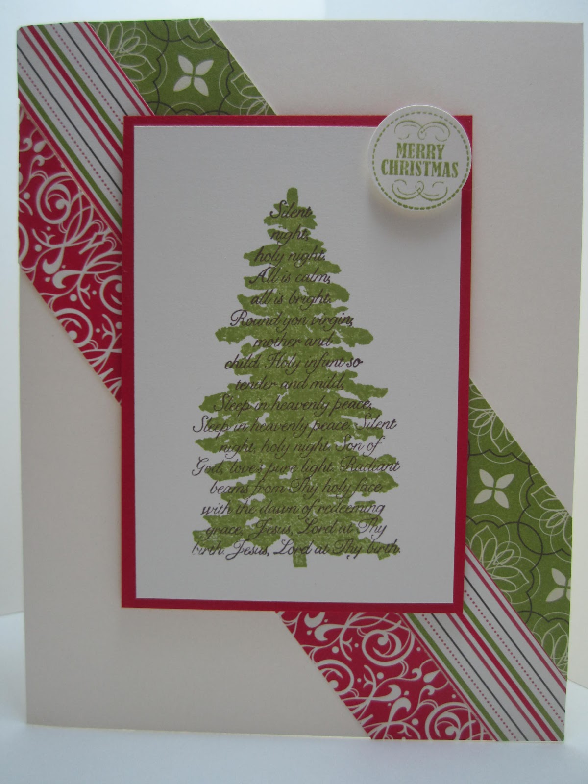 Goin' Over The Edge: Snowflake die and trees for Christmas cards