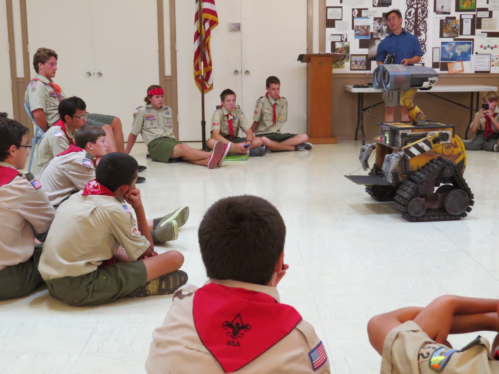 Adventures with WALL-E: Boy Scout Robotics