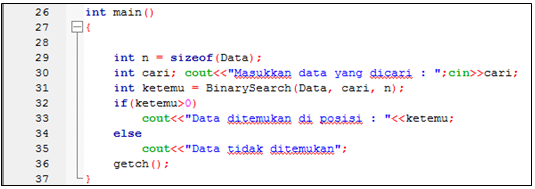 Searching (binary search dan sequental search)