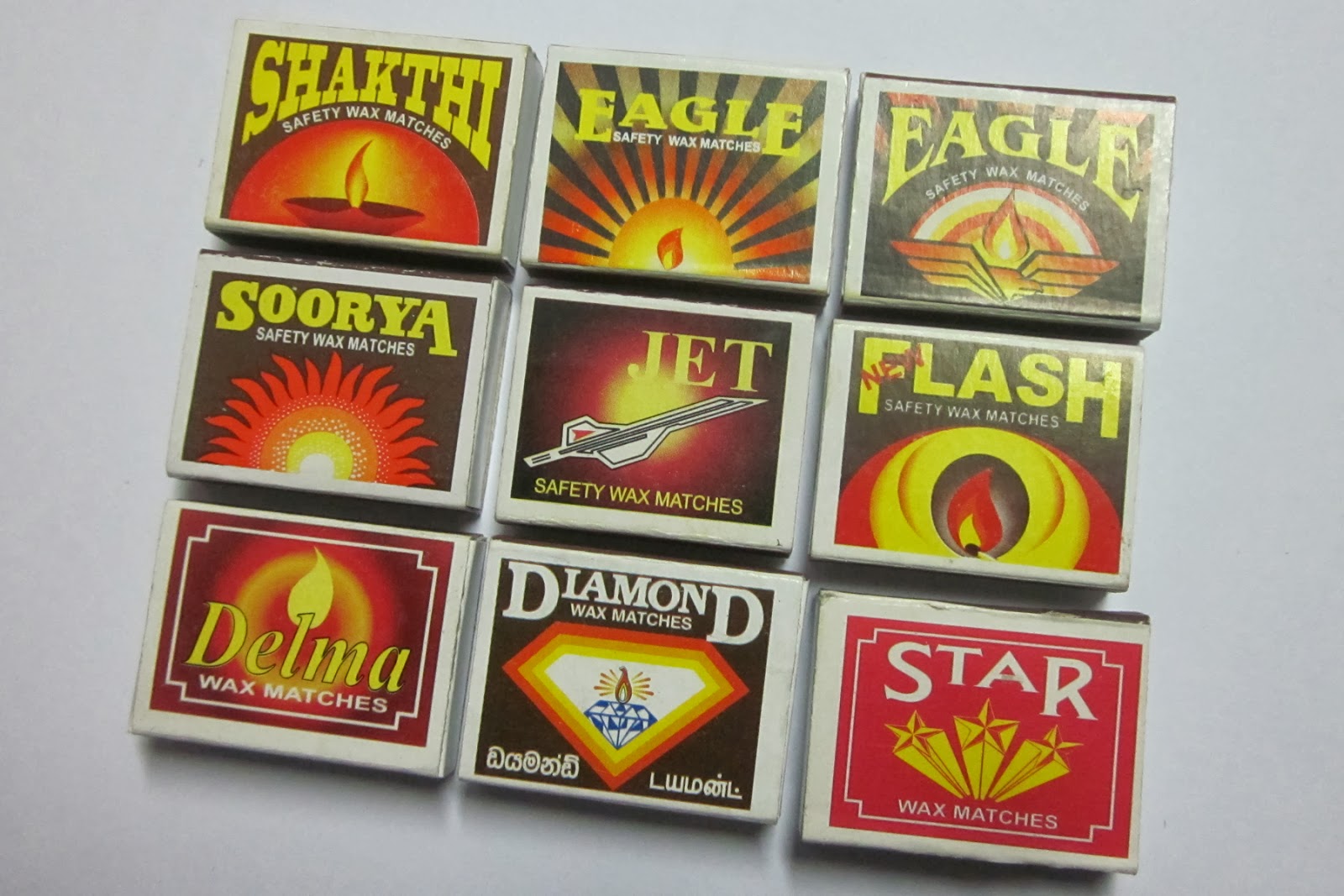 MATCHBOXES AND LABELS COLLECTION: SRILANKA