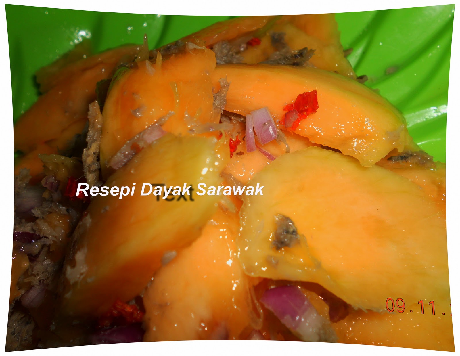 Resepi Sarawak: ULAM BUAH MEMPELAM