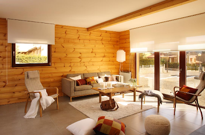 My Home Interior Design: Log Home Interiors