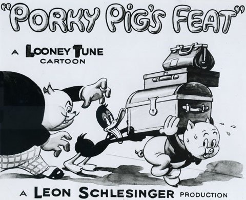 Joefood - all things Joe: Saturday Morning Cartoon: Porky Pig's Feat