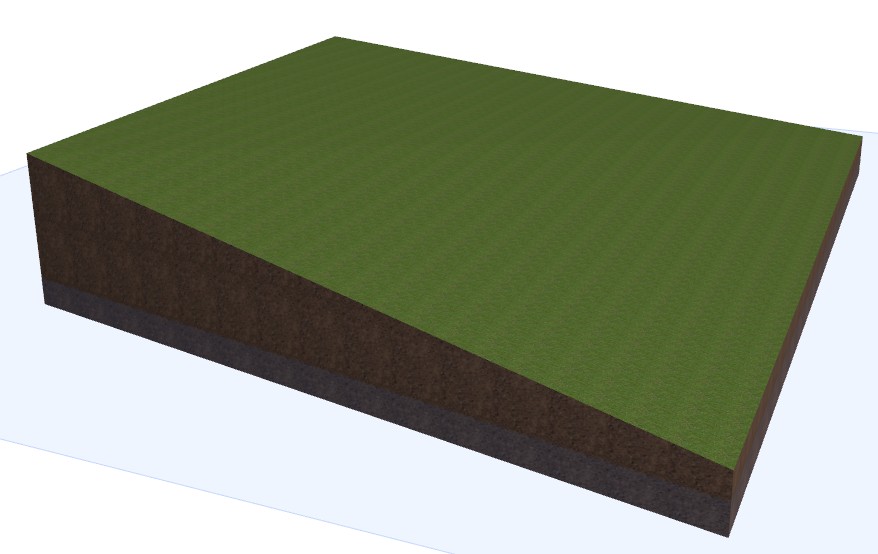 シェルパブログ Archicad 傾斜のある場所にオブジェクトを配置する