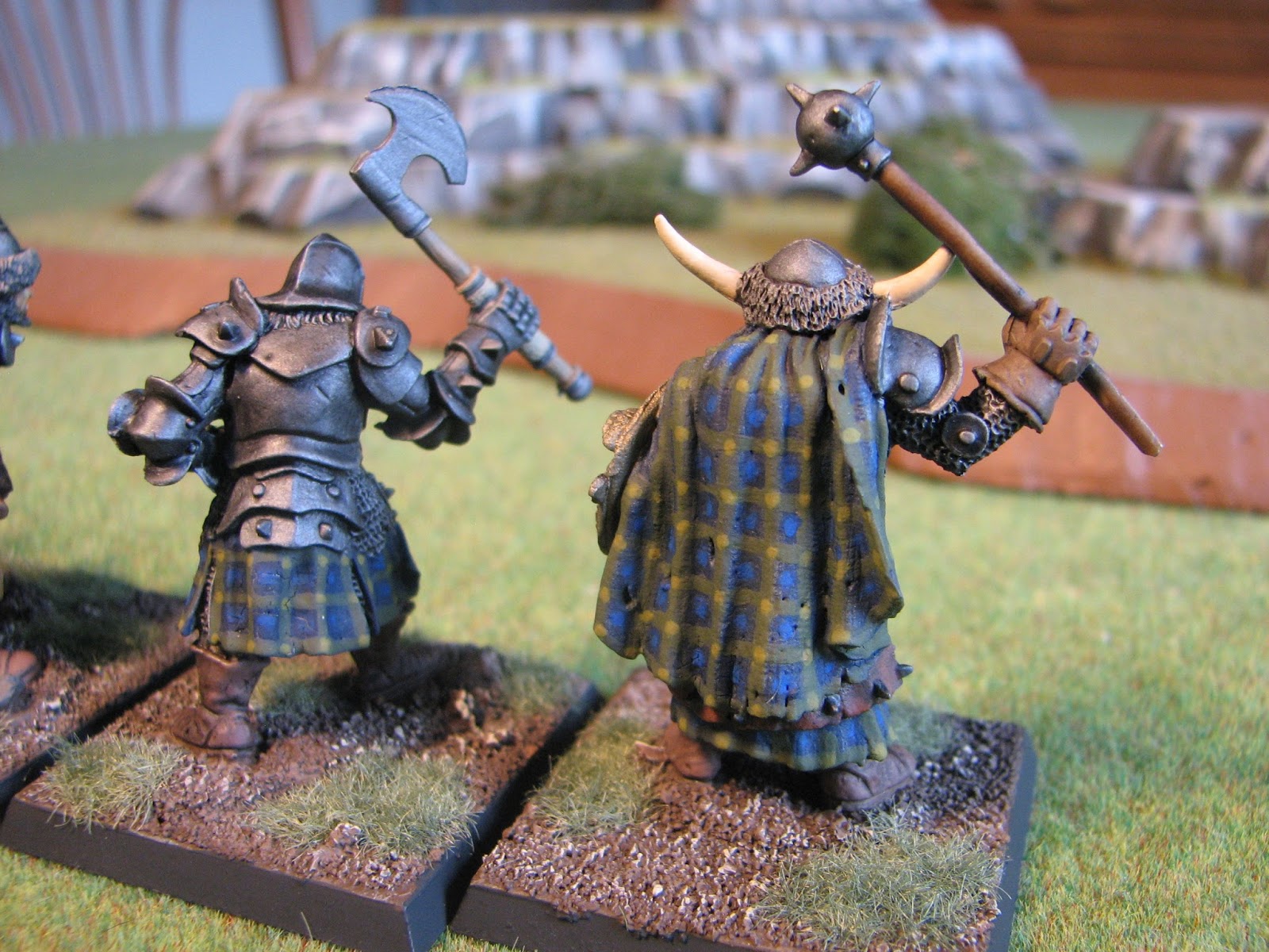 15mm Sci Fi Small Soldiers: Ral Partha Ogres, Bob Olley sculpts