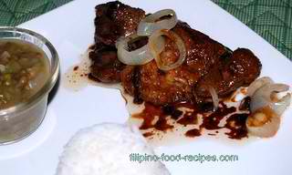 Bistesk: Filipino Beef Steak | Che's Online Carenderia