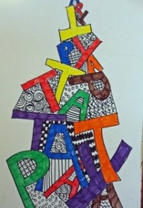 Name Projects... | Art Teachers Give a Hoot