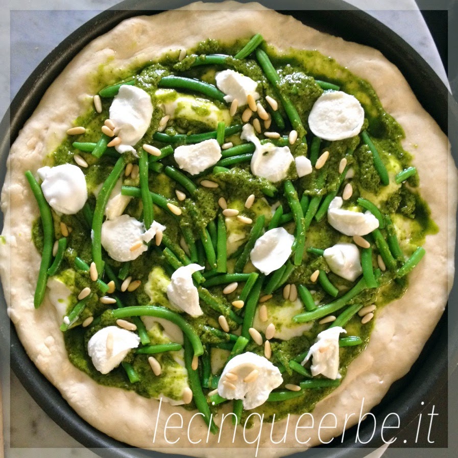 LE CINQUE ERBE: La Pizza Ligure