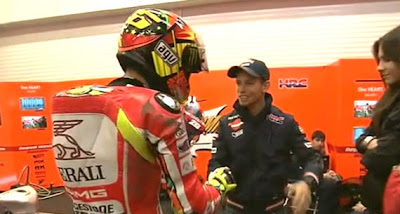 Rossi responded to comments Stoner - Rider Guide