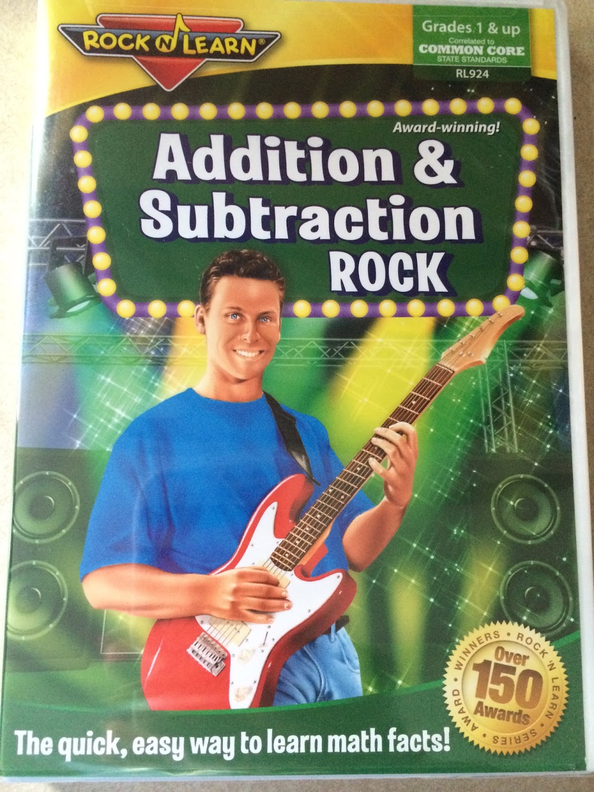 Learning math with Rock N Learn #review #giveaway - Mommy's Block Party