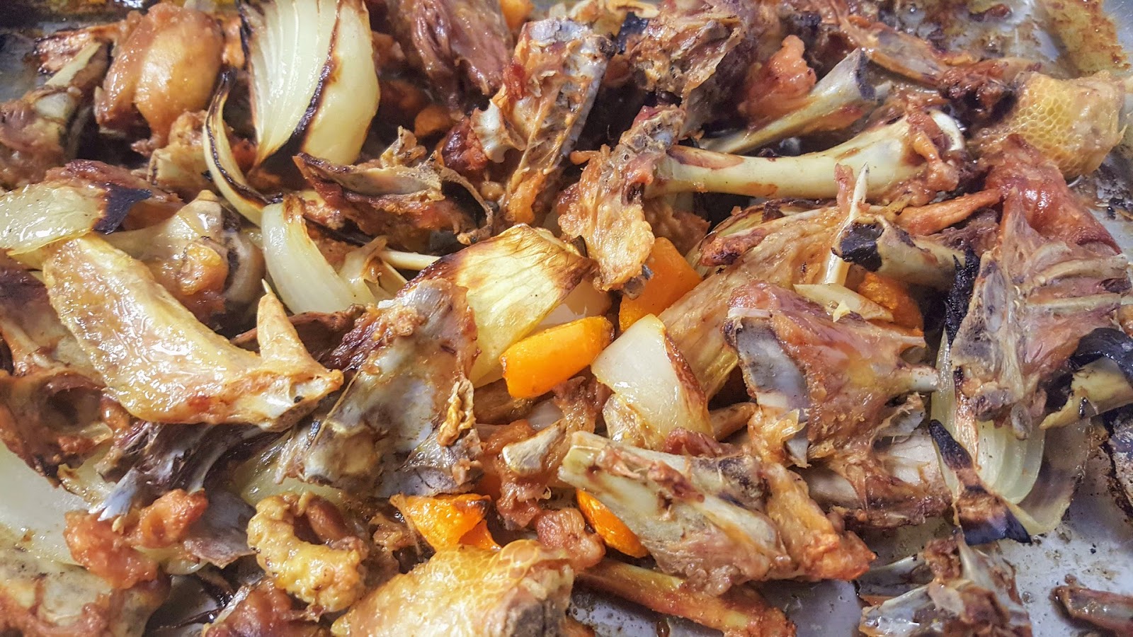 Fond brun de volaille clair