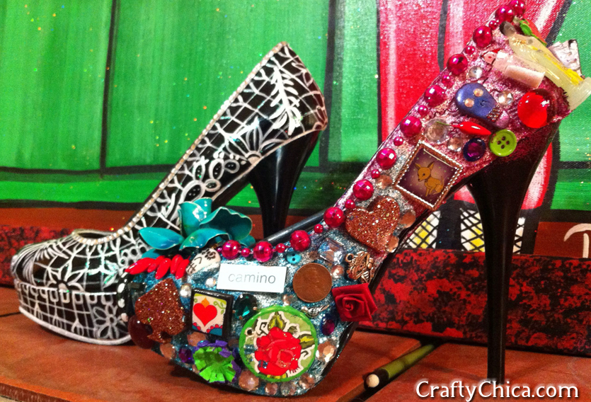 This is how we do shoes. - Crafty Chica