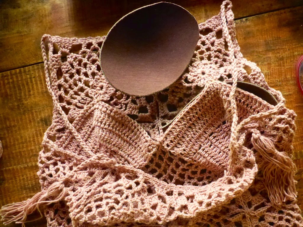 Crocheted Bra with Inserts/Pads