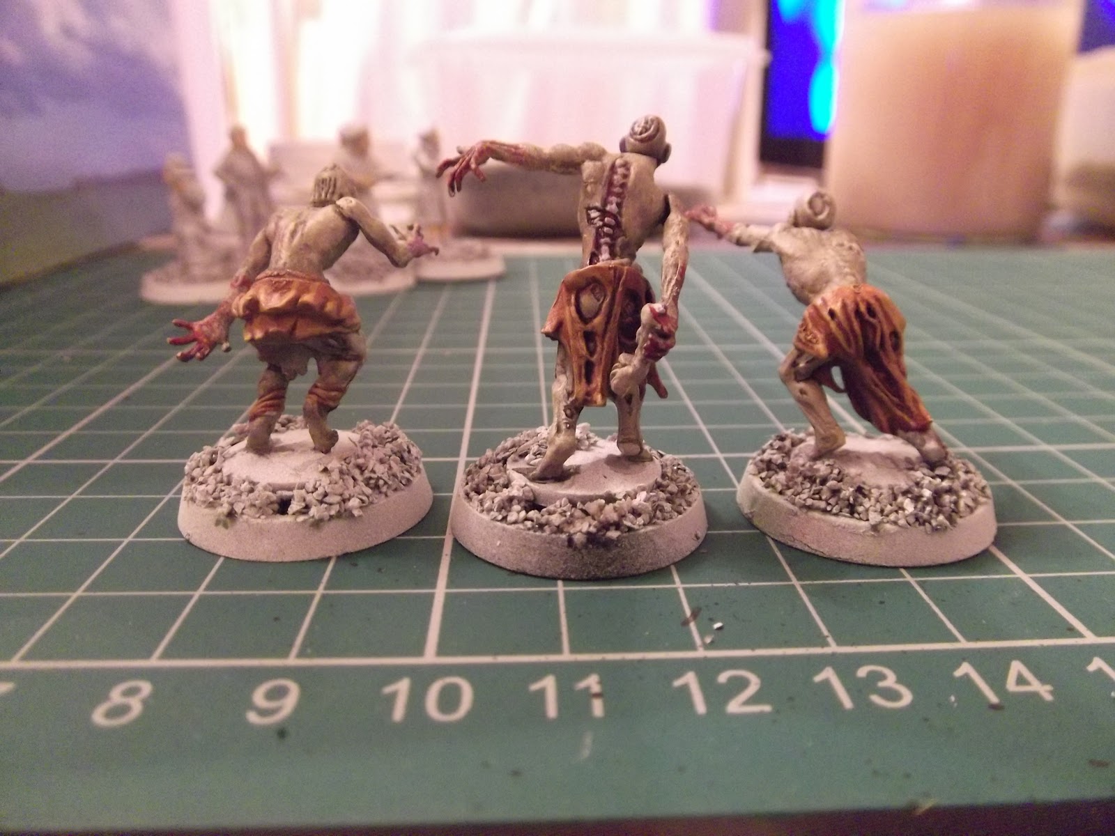 Miniatures for Roleplaying: How to paint Zombies step by step