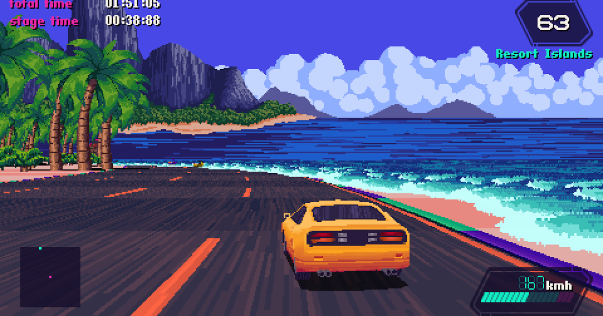 Indie Retro News: Slipstream - Another retro inspired racer, but this ...
