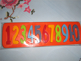 Gosyen Edutoys: Puzzle Angka 1-10