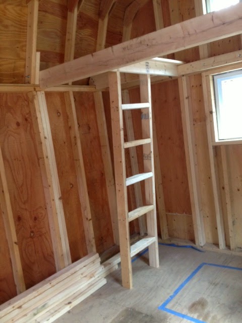 River Shed: Loft Ladder