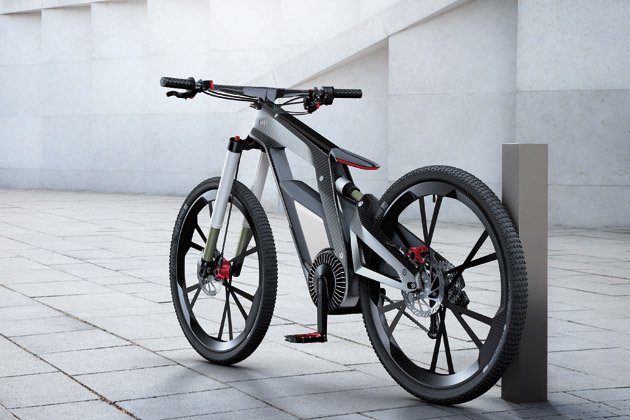 Technology: Audi e-bike: A bicycle that runs at 80 kmph
