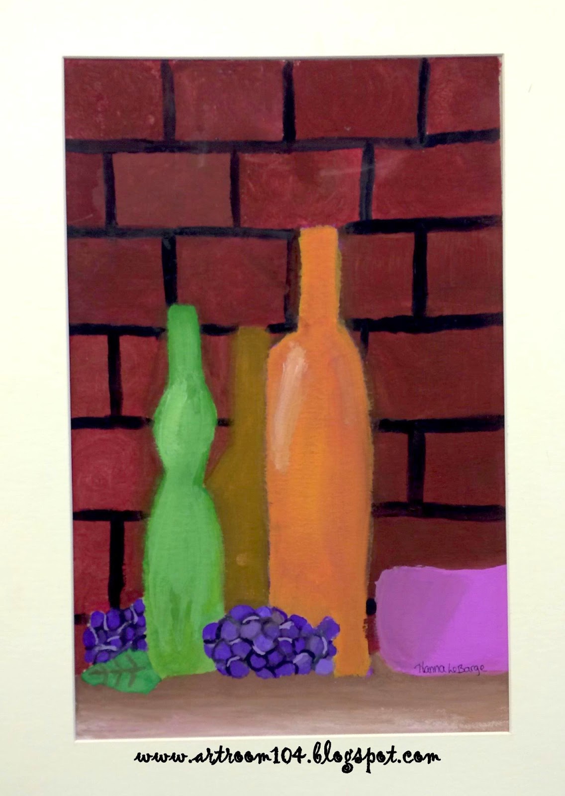 Art Room 104: Studio Art: Painting Unit, Tempera