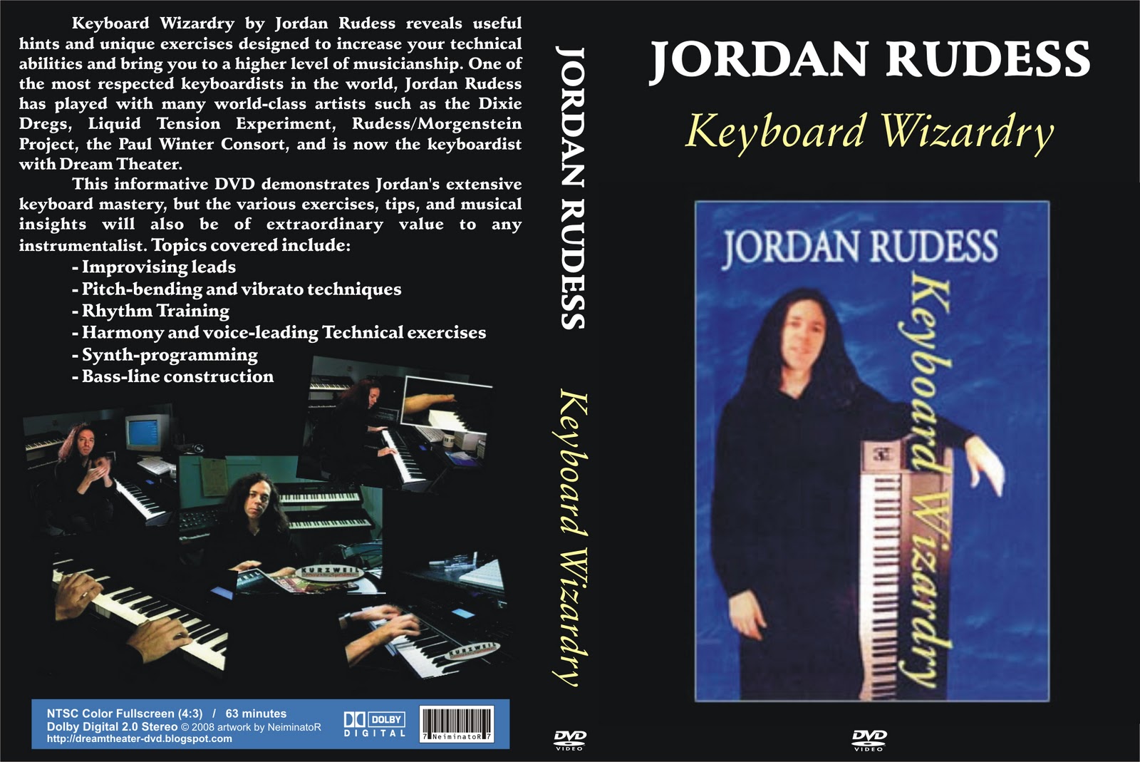 Dream Theater Bootleg DVDs: JORDAN RUDESS