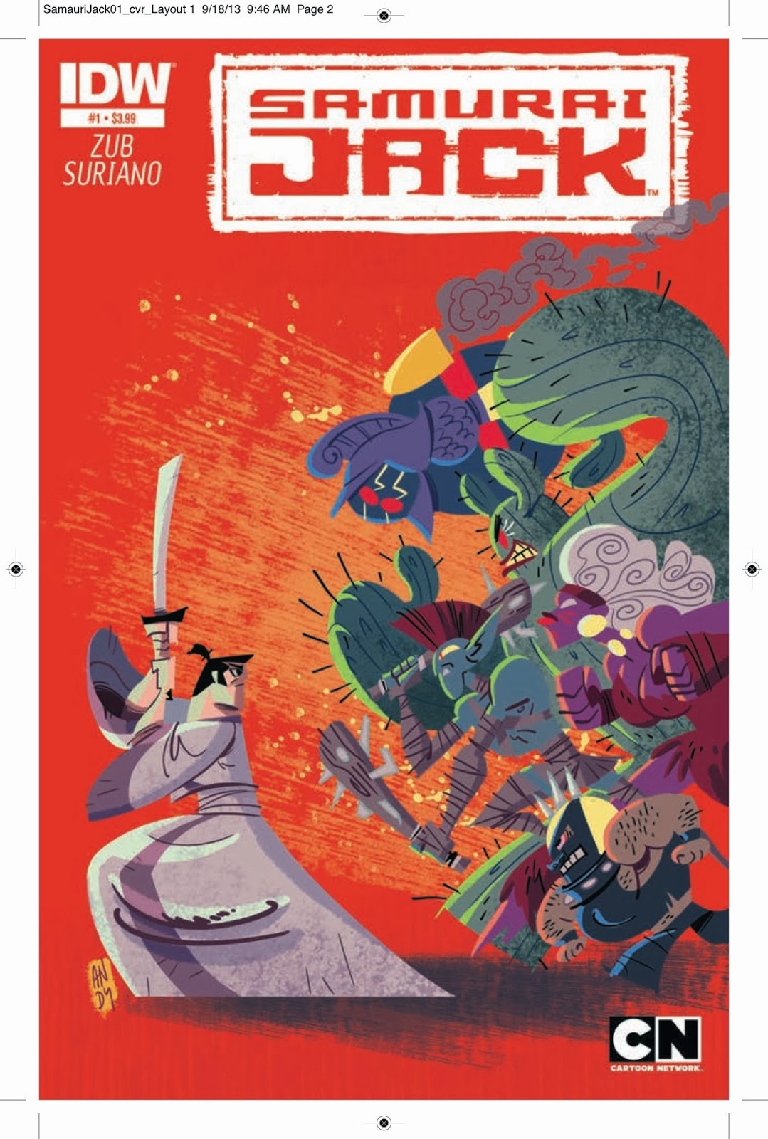 Review - Samurai Jack #1