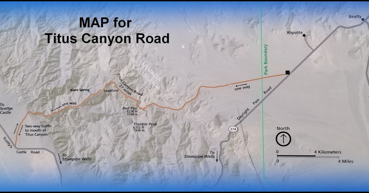 Ken's Photo Gallery: Titus Canyon Road - Death Valley National Park