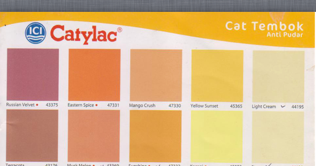 70+ Inspirasi Catylac Warna Orange, Warna Cat