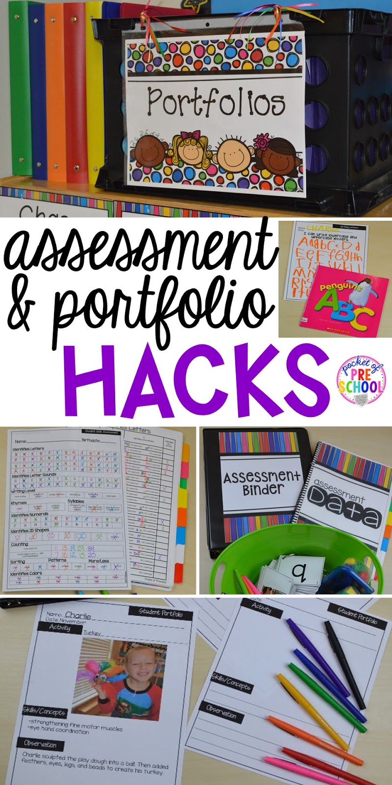 Student Portfolios and Assessments Organization HACKS - Pocket of Preschool