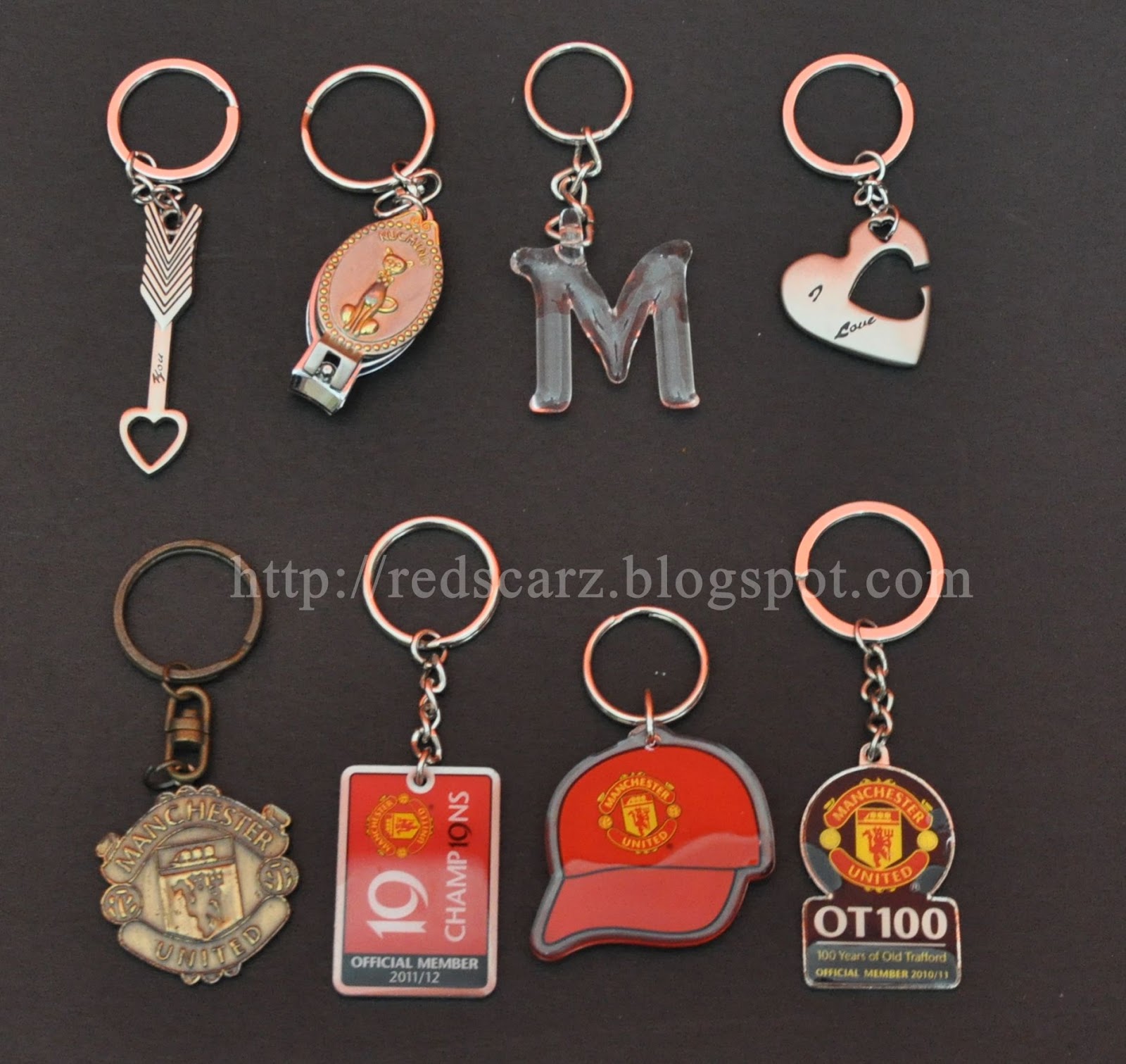 DAUS REDSCARZ: Koleksi Keychain