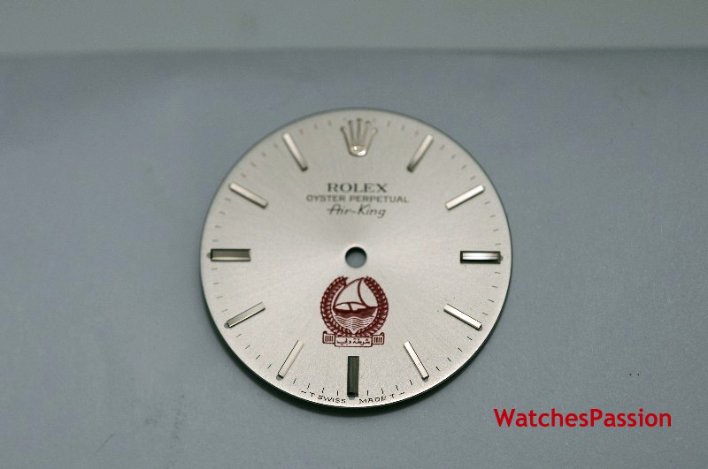 Watches Passion: Rolex Airking Dubai Police Dial