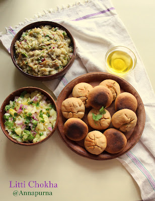 Annapurna: Litti Chokha Recipe