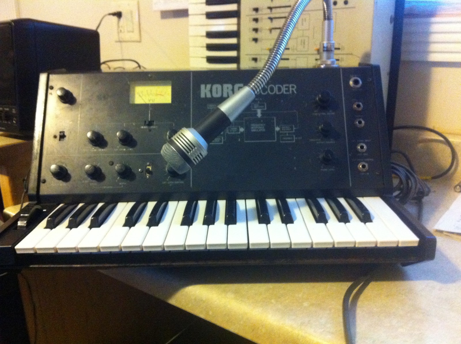 MATRIXSYNTH: Vintage Korg VC-10 Vocoder Analog Synthesizer with ...