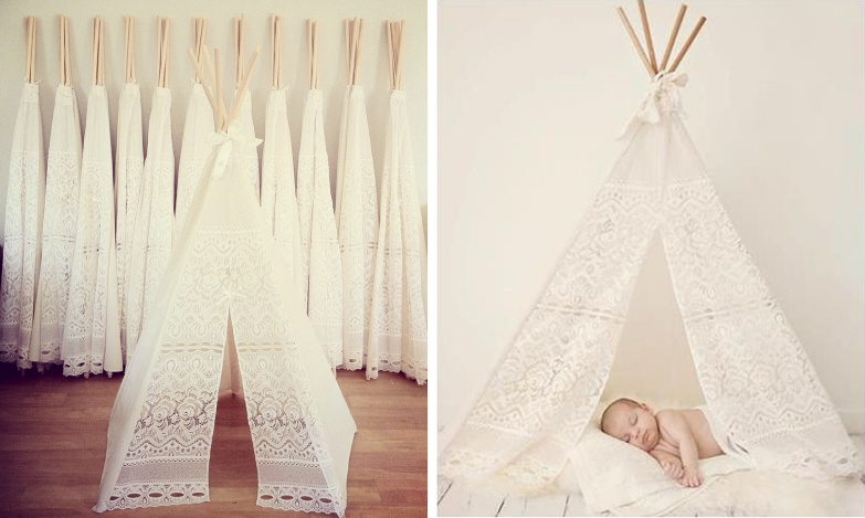 Grosgrain: Lace Tents Tutorial and Collection