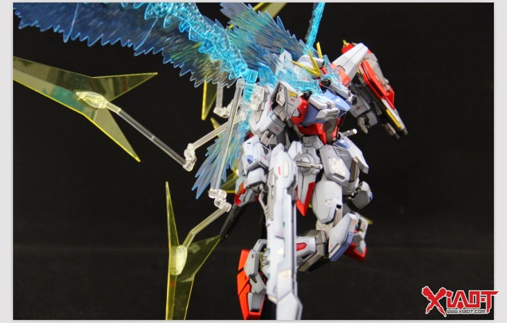 MG 1/100 Build Strike Gundam + Universe Booster + Homemade Backpack ...